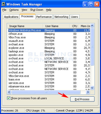 Remove Windows Antivirus Pro (Uninstall Guide)