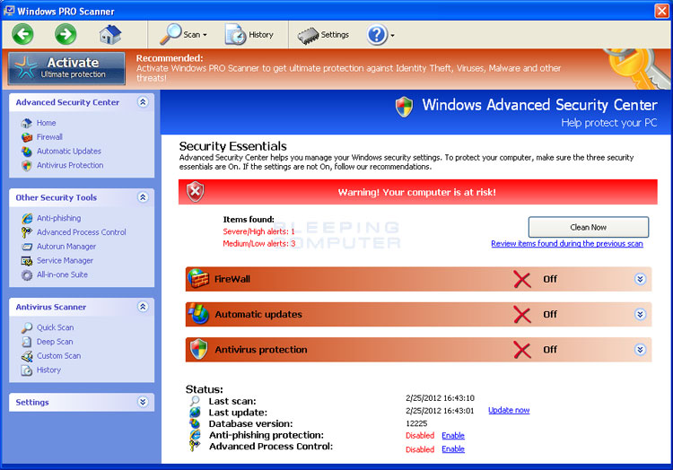 Remove Windows PRO Scanner (Uninstall Guide)