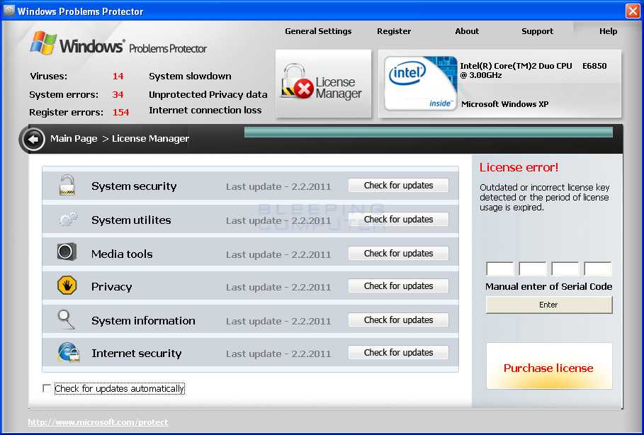 Remove Windows Problems Protector (Uninstall Guide)