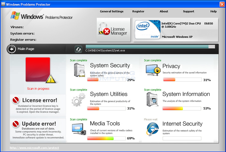 Remove Windows Problems Protector (Uninstall Guide)