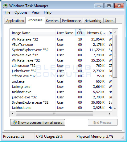 How to remove Window Rates Manager