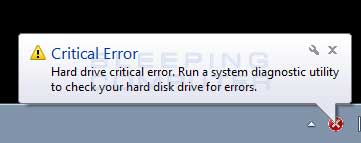 Windows Vista Error Messages