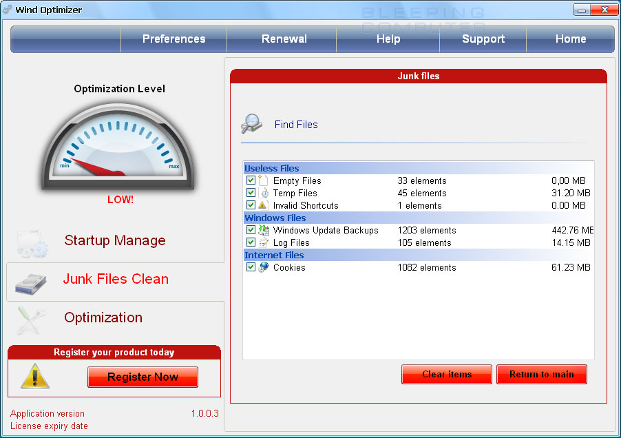 Remove Wind Optimizer (Removal Guide)