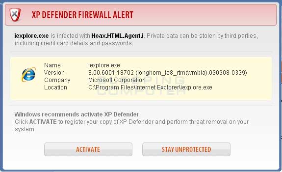 Remove XP Defender (Uninstall Guide)