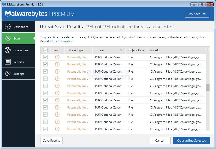 How to Remove Zaxar Games Browser